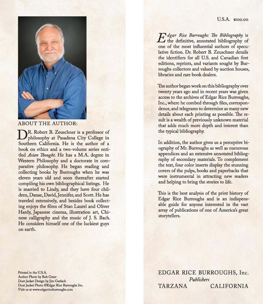 Edgar Rice Burroughs: The Bibliography [Deluxe Edition] - Edgar Rice ...