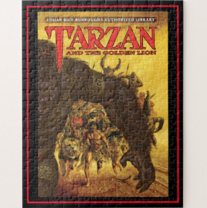 Tarzan and the Golden Lion ERB Authorized Library Puzzle - Edgar Rice ...